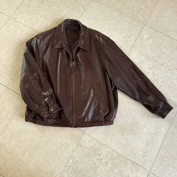 Johnston & Murphy | Jackets & Coats | Johnston Murphy Leather Jacket ...